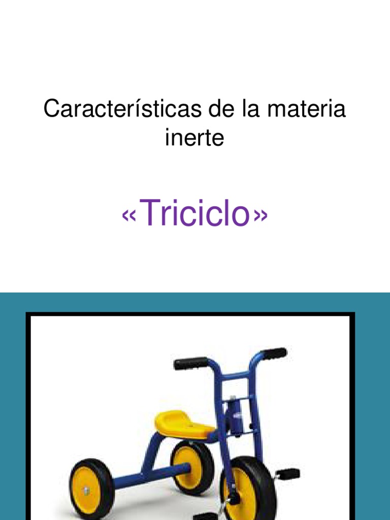 Caracteristicas de La Materia Inerte | PDF