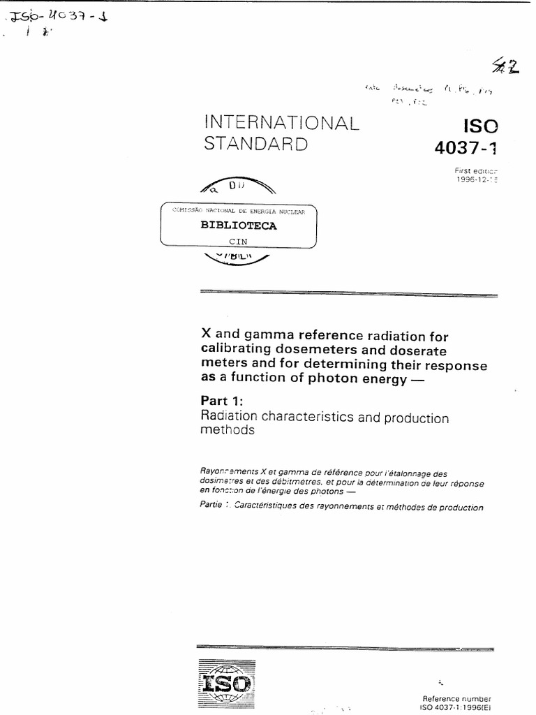 Iso 4037-1 | PDF