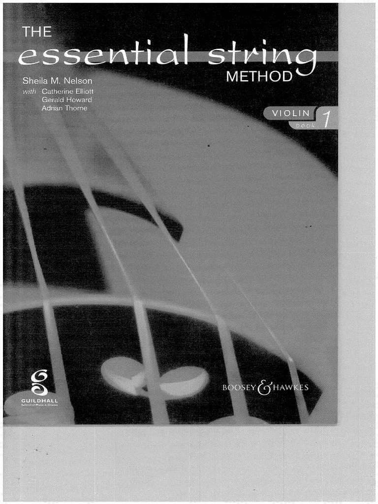 Sheila M. Nelson, The Essential String Method, Violín, Books 1 | PDF