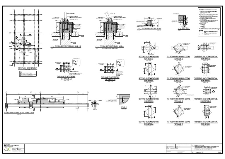 Section B (Upstand Beam) Section C: X-X Detail X | PDF