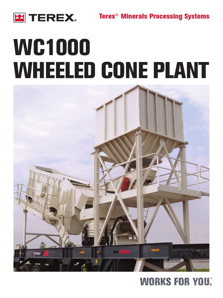 74.terex® WC1000 Wheeled Cone and Inclined Screen Plant - E | PDF ...