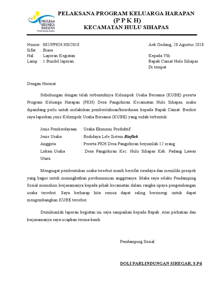 Surat Pemberitahuan | PDF