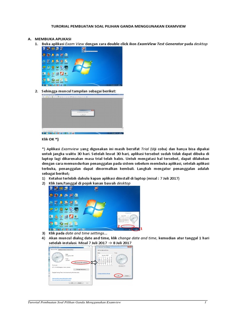 Tutorial Exam View | PDF
