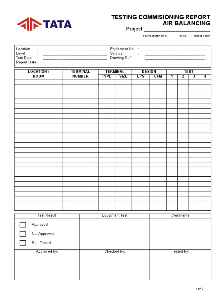 FM - Ik - Odr - Mep-007-05 Generator Set | PDF
