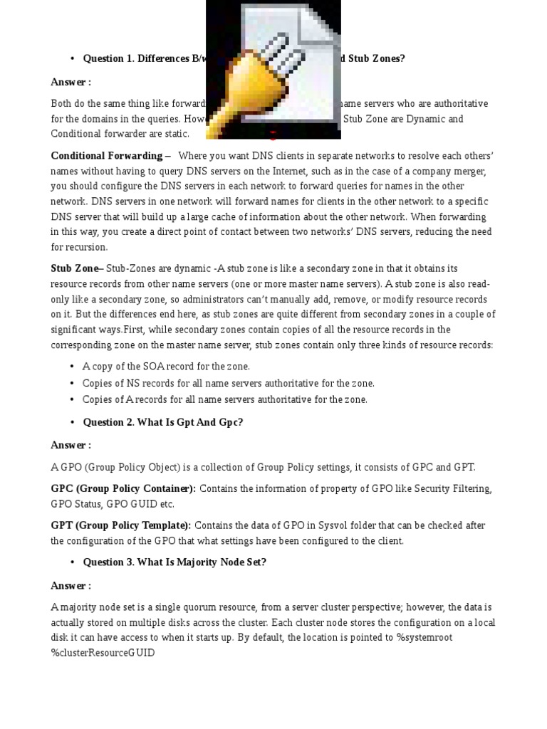 Windows Int 3 | PDF | Active Directory | Domain Name System