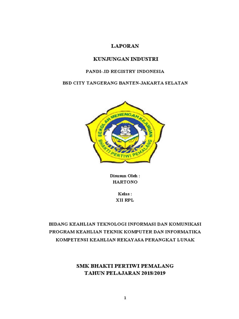 Contoh Laporan KI | PDF