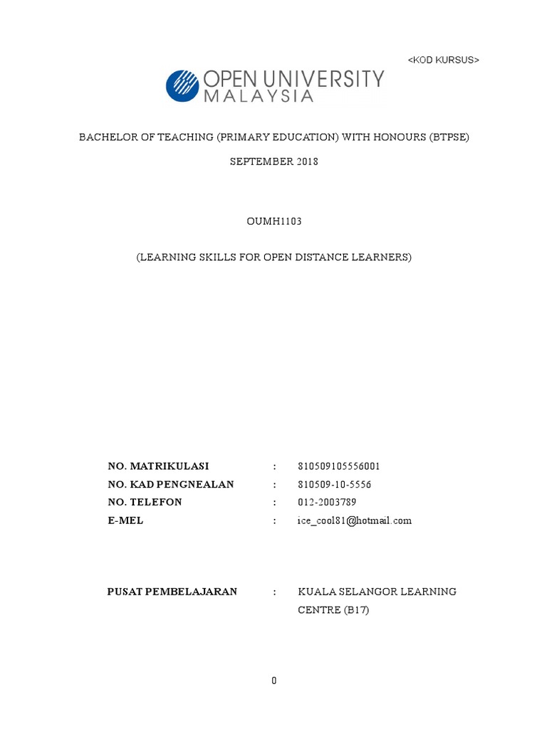 Template Learning Skill Sept 2018 | PDF