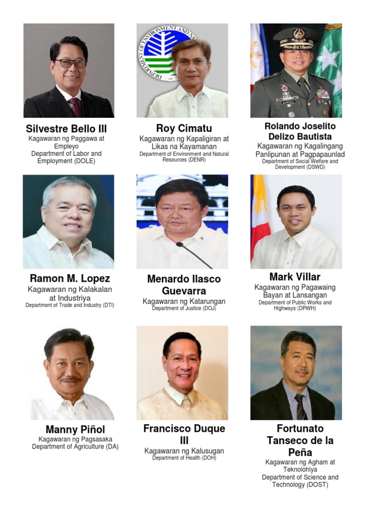 Kalihim NG Kagawaran 2018 | PDF | Public Administration | Economy Of ...