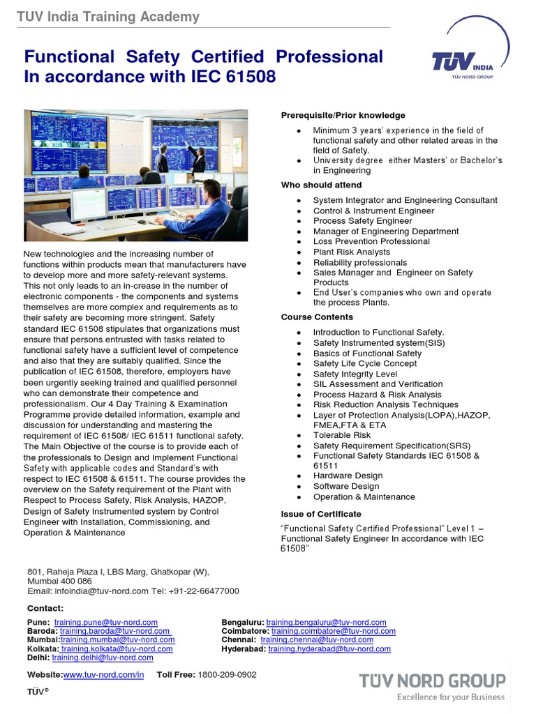 Functional Safety | PDF | Prevention | Quality