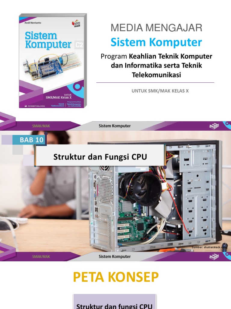 Bab 10 Struktur Dan Fungsi CPU | PDF