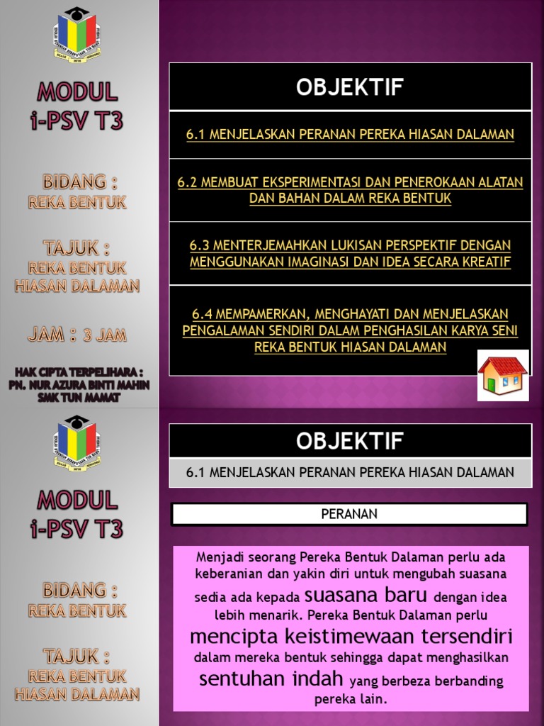 KSSM PSV Tingkatan 3 | PDF