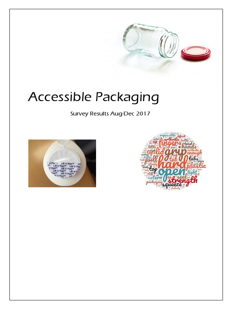 Accessible Packaging Public Sharing | PDF | Food And Drink | Nature