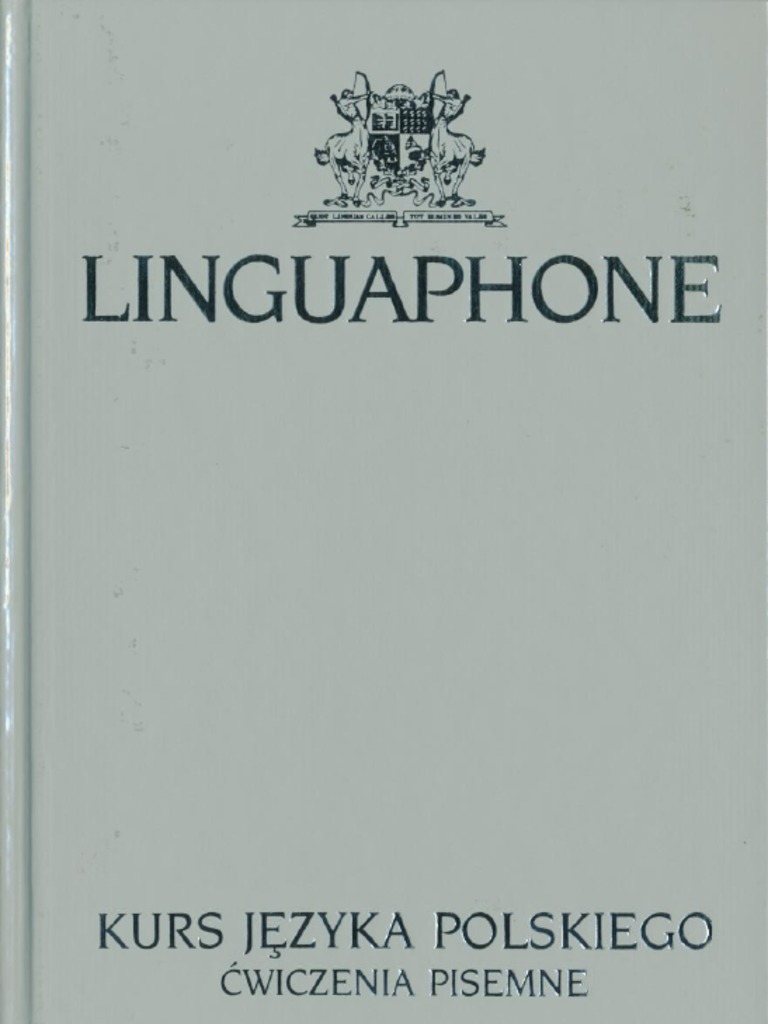 Linguaphone Polish Exercises PDF | PDF