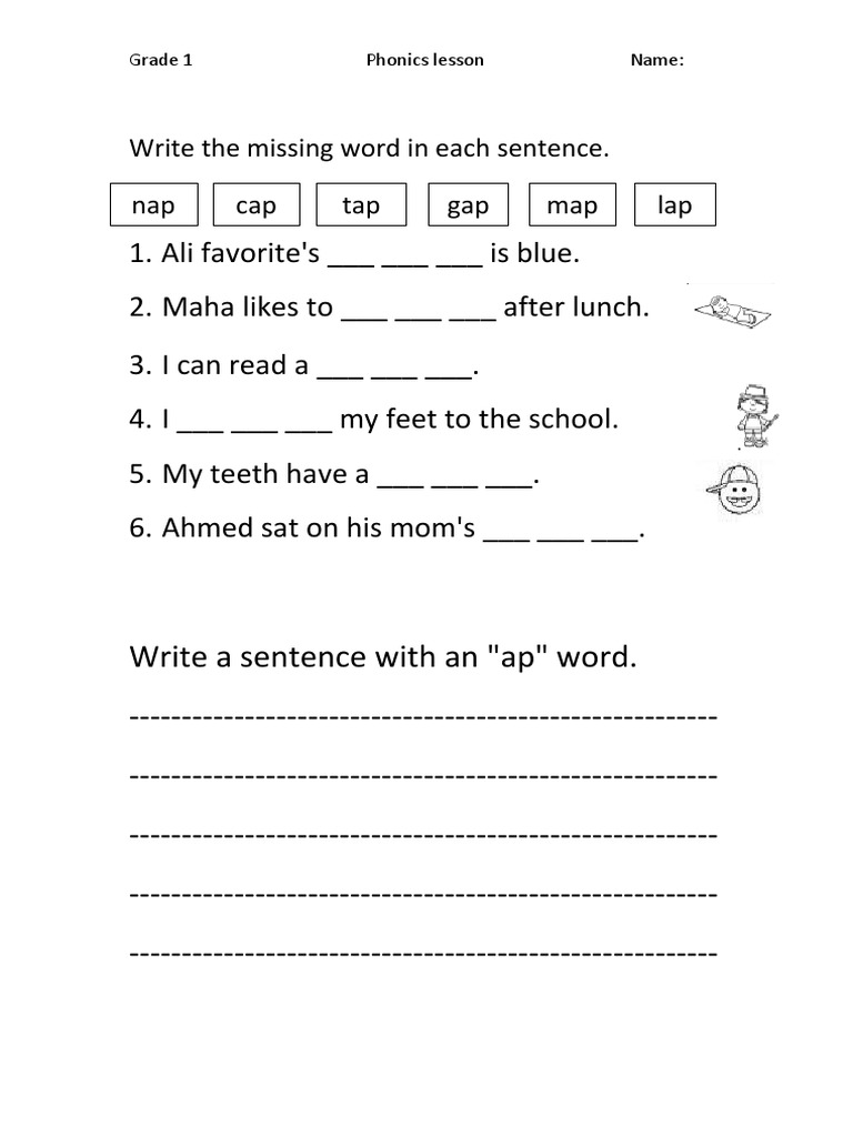 Activity Grade 1 | PDF | Language Arts & Discipline