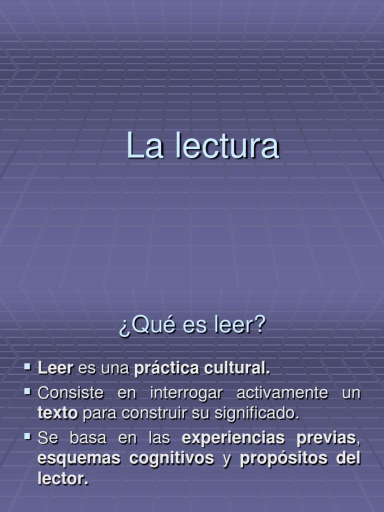 Que Es Leer | PDF | Lectura (proceso) | Información