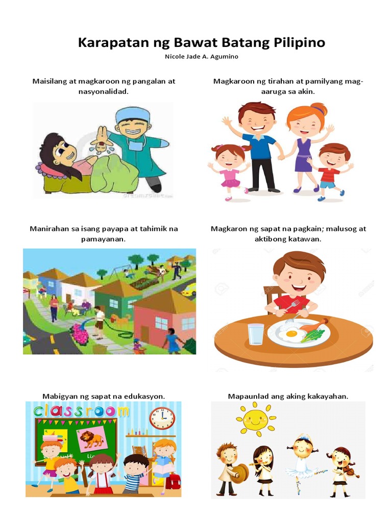 Karapatan NG Batang Pilipino | PDF