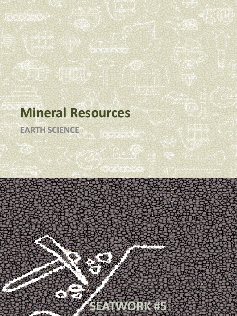 Mineral Resources PDF | PDF | Surface Mining | Mining