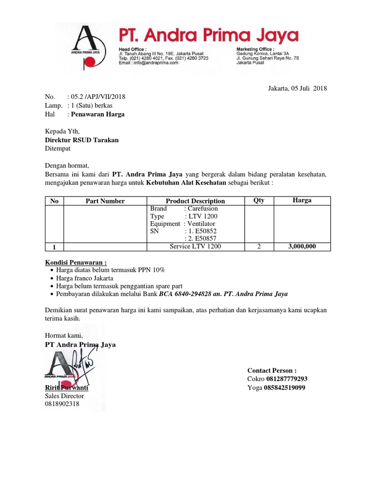 05.2 RSUD Tarakan, Service LTV | PDF