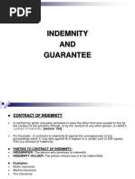 Difference Between Indemnity and Guarantee | PDF | Guarantee | Indemnity