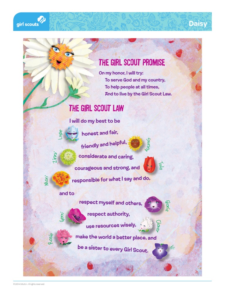 Daisy Promise and Law PDF | PDF | Scouting | Youth Movements