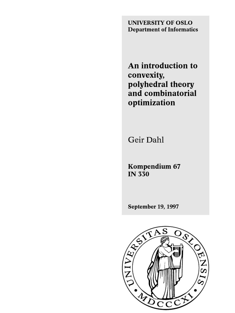 Apunte Combinatorial | PDF | Linear Programming | Combinatorics