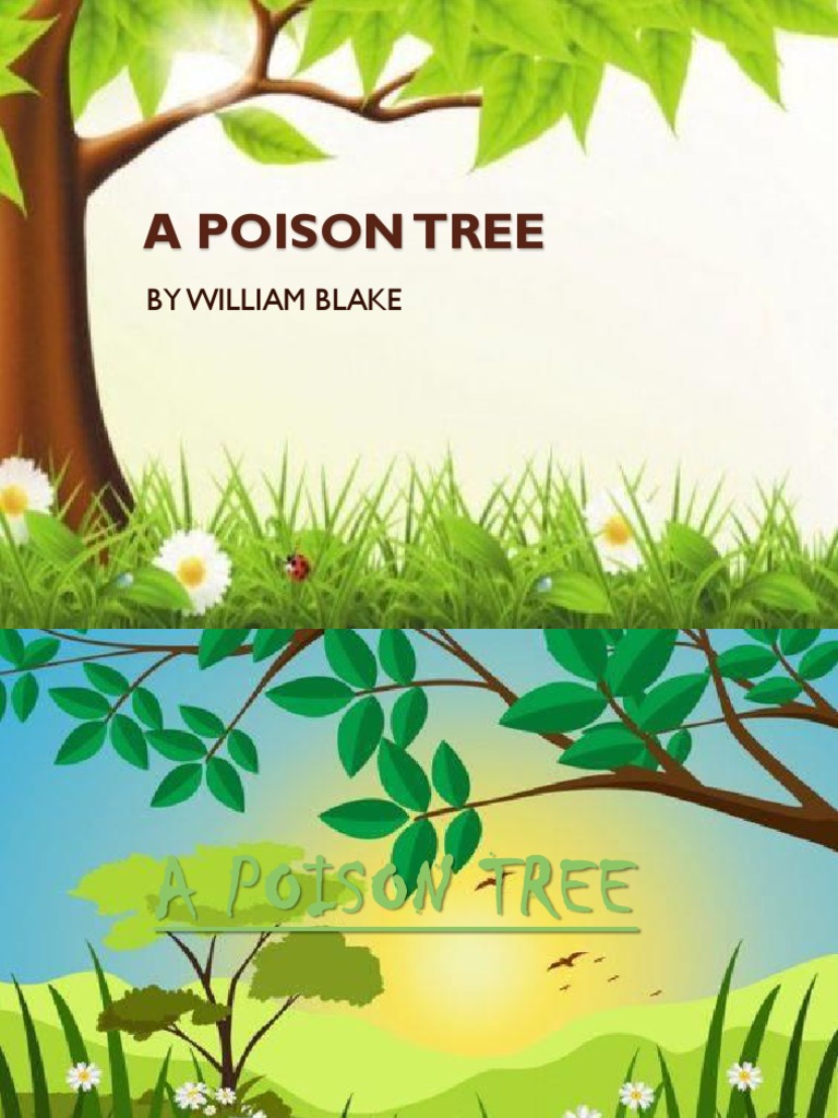 A Poison Tree | PDF | Anger | Deception