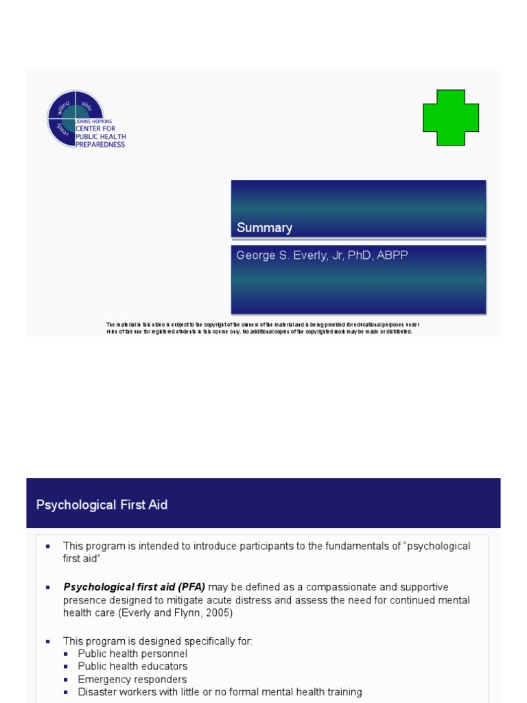 George S. Everly, JR, PHD, Abpp | PDF | Psychological Resilience ...