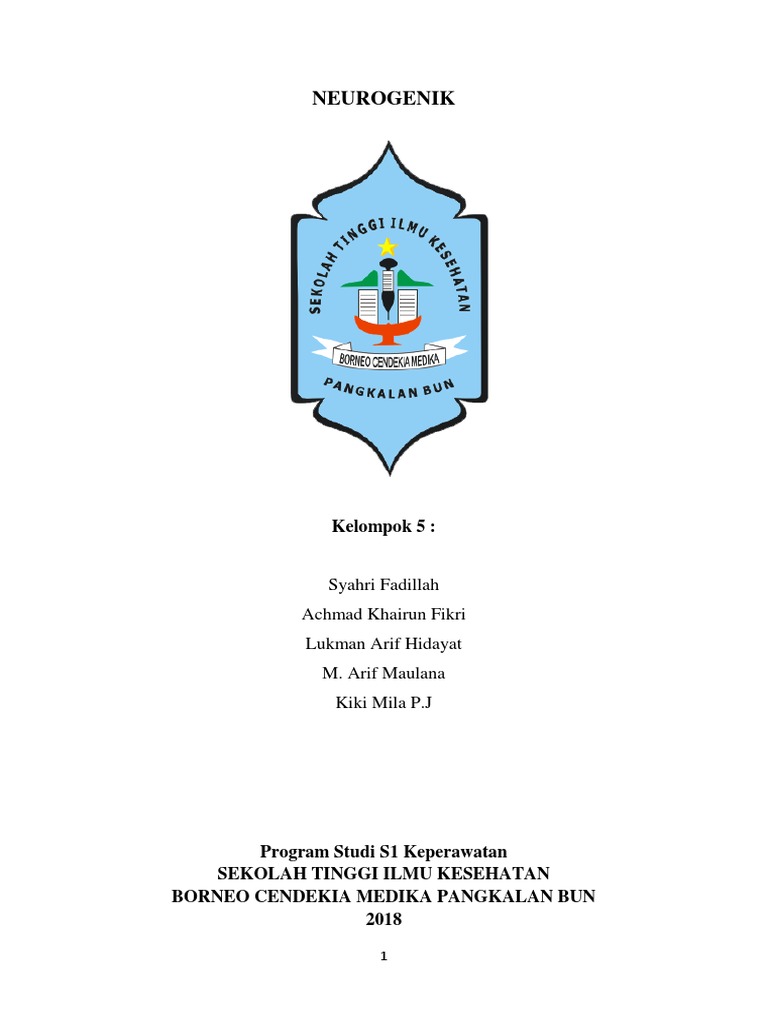 Memahami Syok Neurogenik dan Penanganannya | PDF | Pengembangan Diri ...