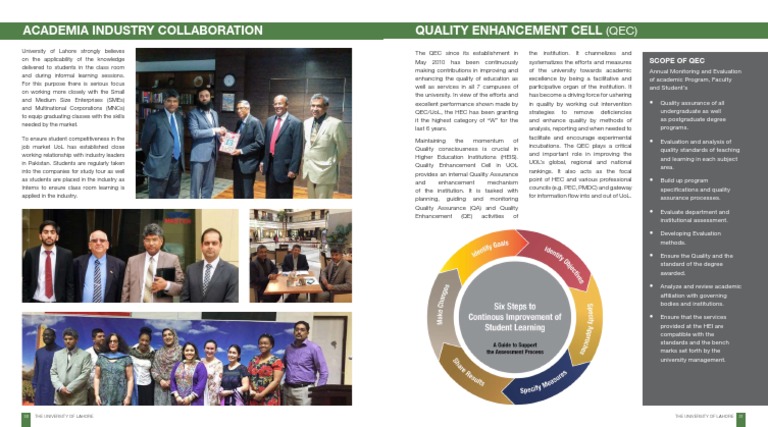 Quality Enhancement Cell (Qec) Academia Industry Collaboration | PDF ...