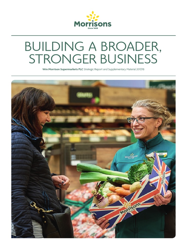 Morrisons AR 2017 Web StrategicReport | PDF | Retail | Supermarket