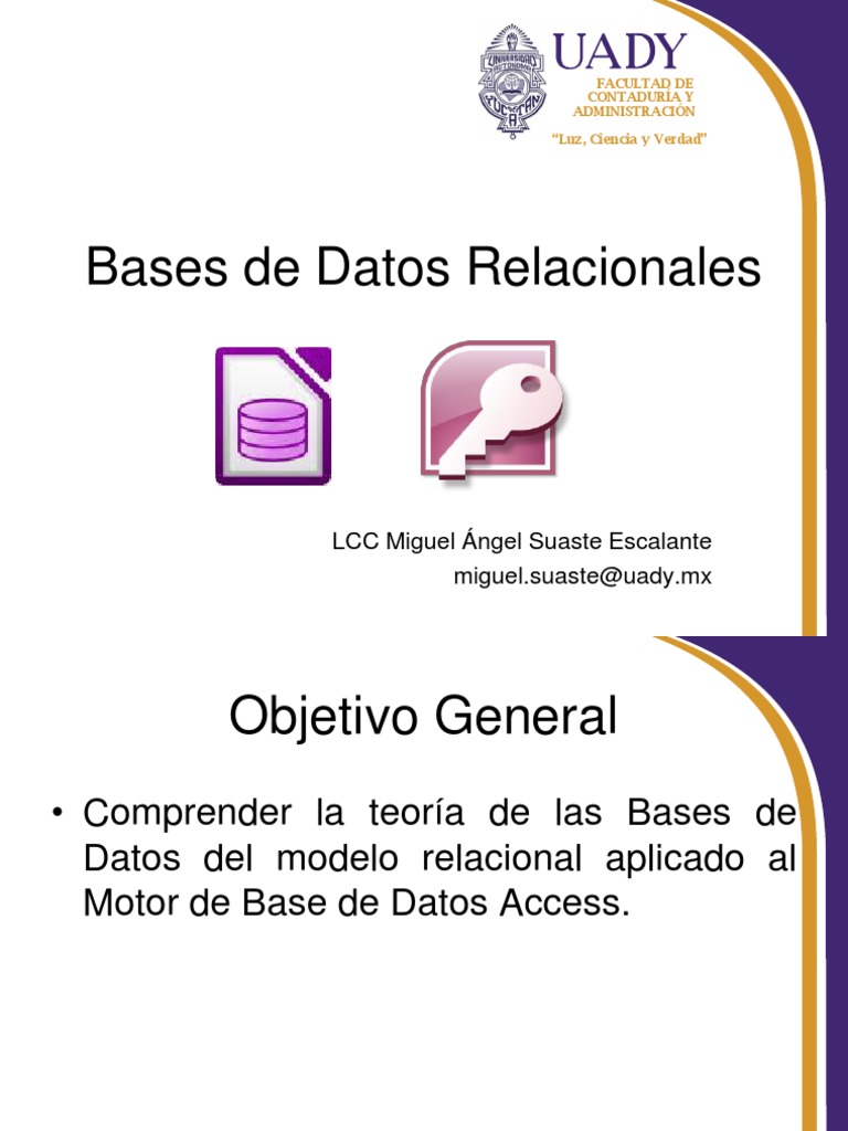 01 Conceptos Preliminares | PDF | Base de datos relacional | Tabla (base de datos)