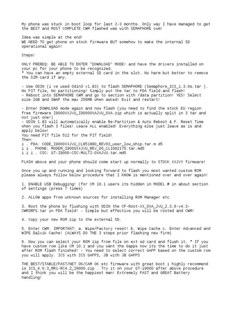 Boot Loop | PDF | Booting | System Software