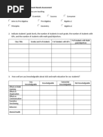 Essential Standards Chart Grade 6 Math | PDF | Ratio | Area