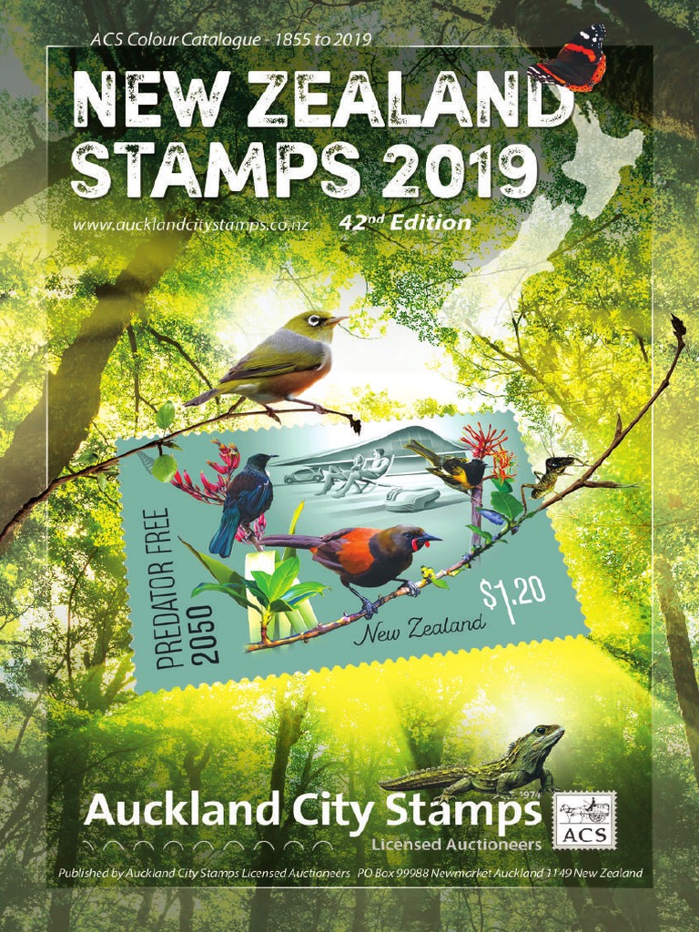 ACS NZ Stamp Catalogue 2019 | PDF | Postal System | Public Services