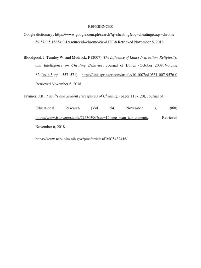 REFERENCES | PDF