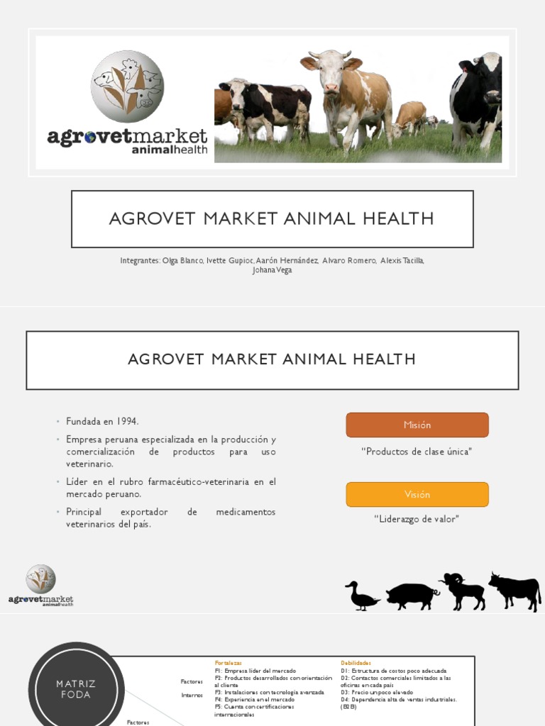 TF - AGROVET Market Animal Health | PDF | Marketing | Exportaciones