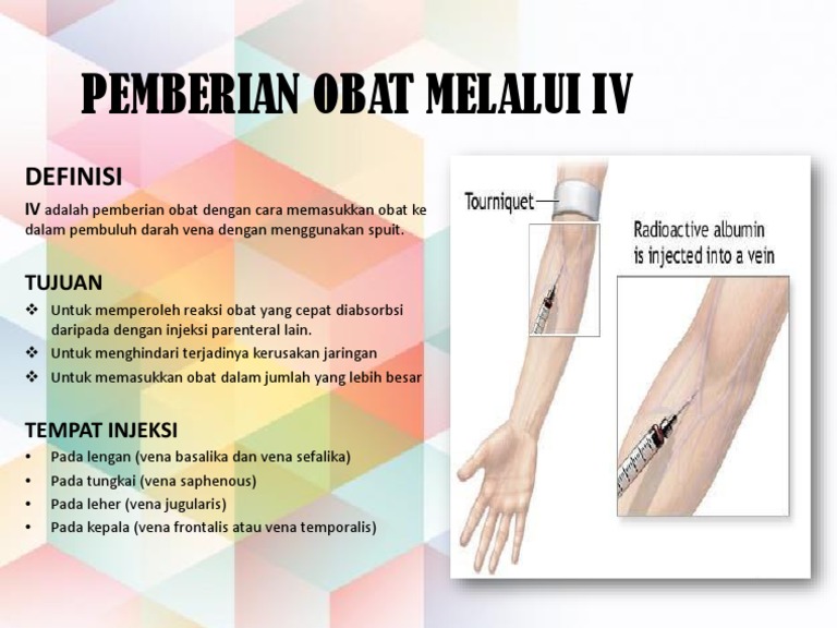 Pemberian Obat Melalui IV | PDF