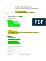 First Aid Mnemonics | PDF | Benzodiazepine | Hypothalamus