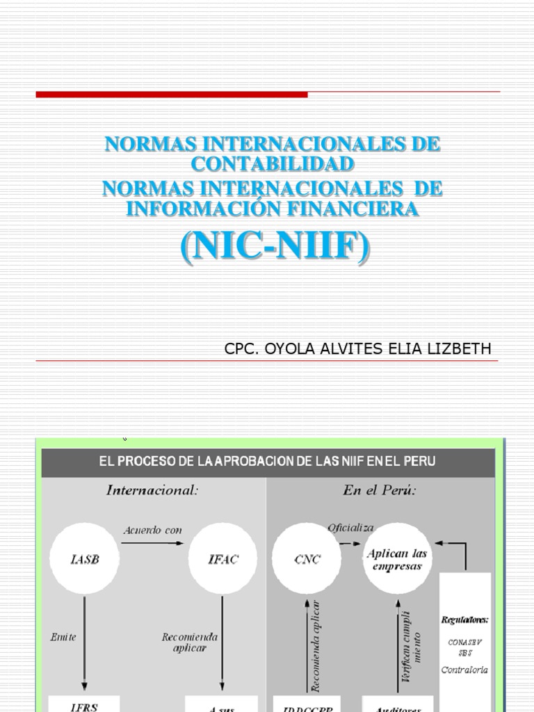 CLASE N° 01.04 -NIC NIIF - Marco Conceptual | normas internacionales de ...
