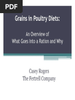 Crude Protein List of Gamefowl Feed | PDF | Oat | Animal Feed