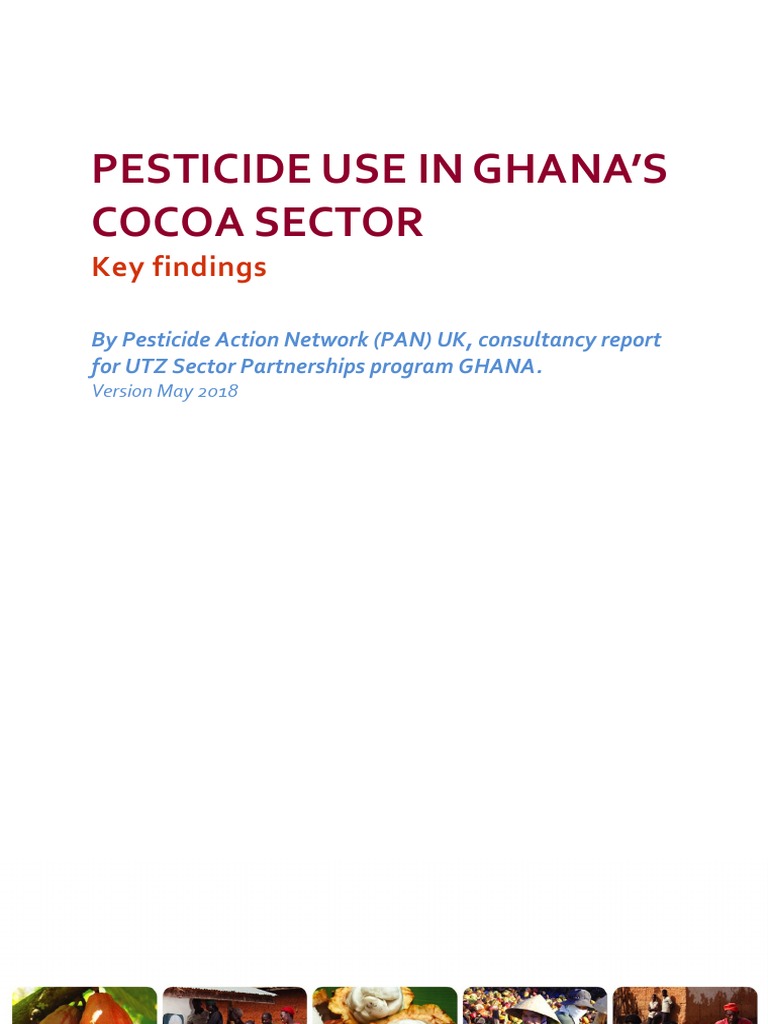 18 05 Key Findings Report On Pesticide Use in Ghana | PDF | Pesticide ...