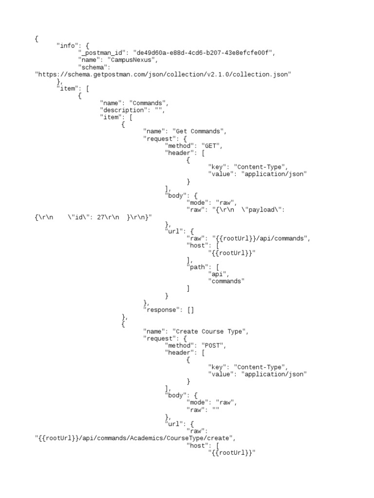Campus Nexus | PDF | Hypertext Transfer Protocol | Application Programming Interface