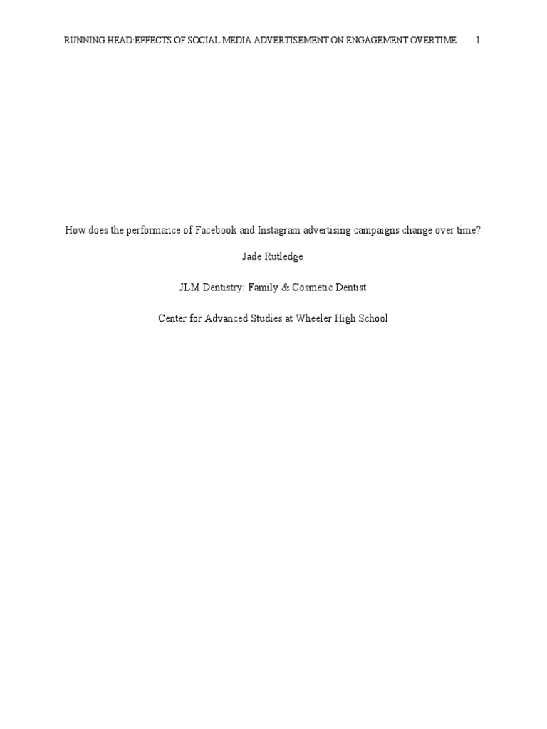 Rutledge Jade Proposal | Download Free PDF | Advertising | Social Media