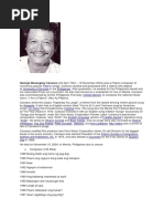 Fr. Manuel Maramba, Osb | PDF | Philippines | Entertainment