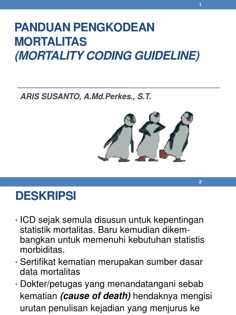 Mortality Coding | PDF