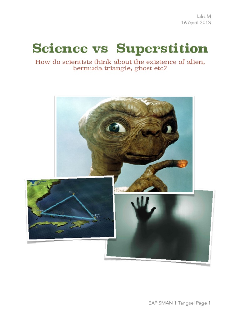 Science vs Superstition Debate | PDF | Superstitions | Pseudoscience