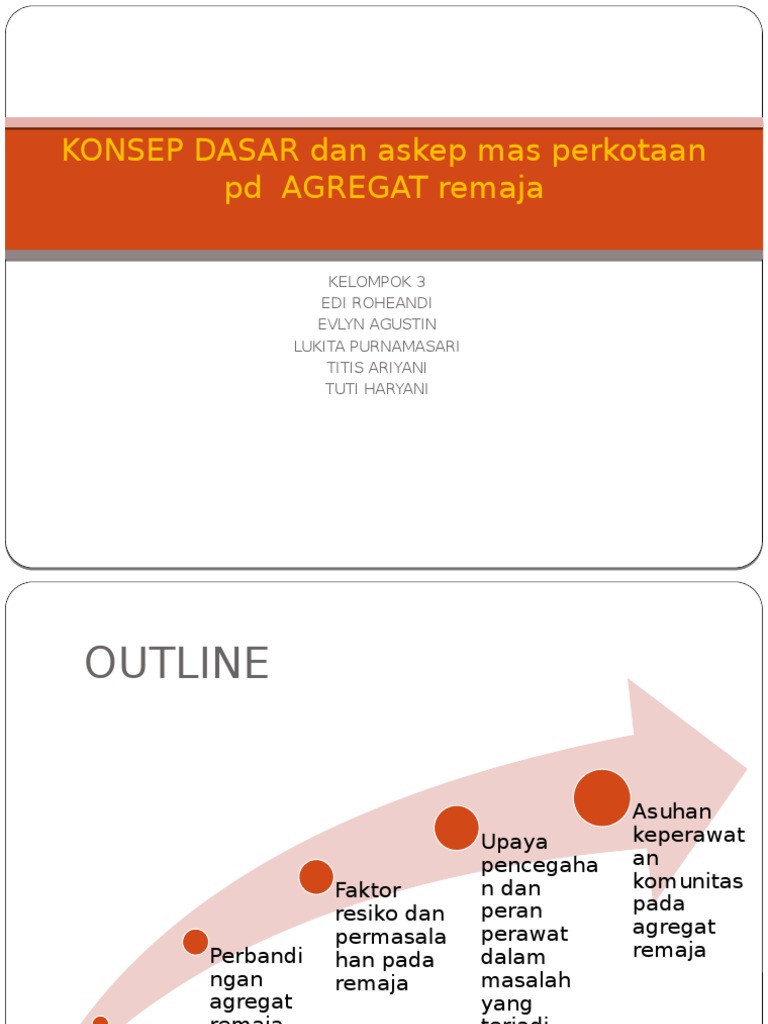 Askep Komunitas Agregat Remaja | PDF | Kesehatan Holistik