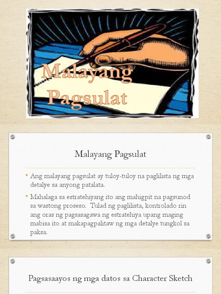 Malayang Pagsulat | PDF