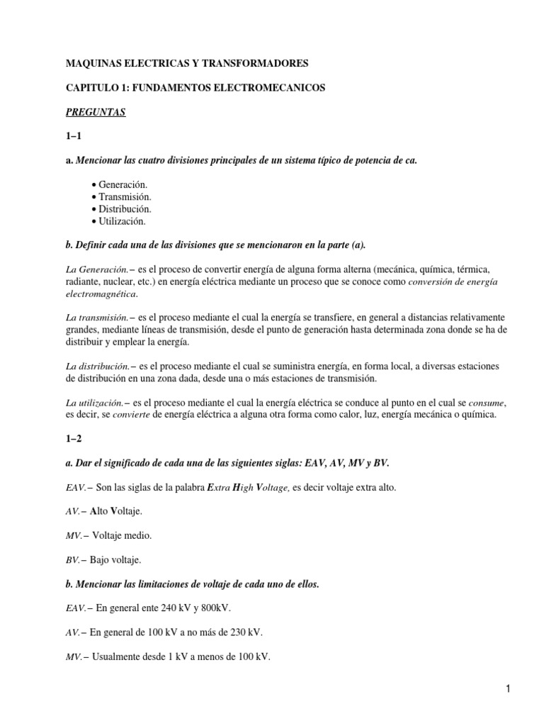 Maquinas Electricas | PDF | Corriente eléctrica | Transformador