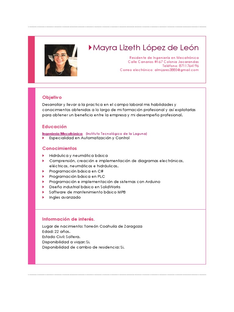 CV Mayra | PDF